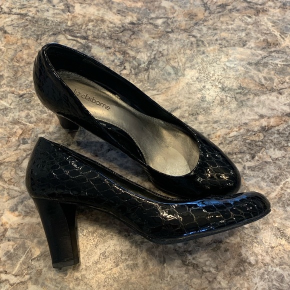 Liz Claiborne | Shoes | Liz Claiborne Black Heels | Poshmark